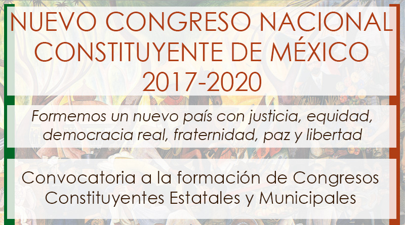 Convocatoria a la formación de Congresos Constituyentes Estatales y ...